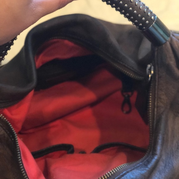 Kenneth Cole | Bags | Kenneth Cole Studded Handle Slouchy Handbag ...